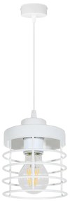 Závěsné svítidlo RASTI, 1x drátěné stínítko (výběr ze 2 barev)