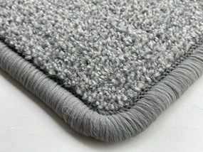 Vopi | Kusový koberec Matera šedý - Kruh 400 cm průměr