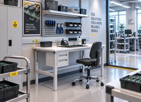 Enprag Antistatický výškově stavitelný stůl Enprag  SPESD157_2