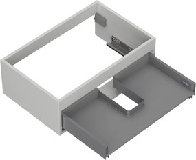 Mexen Box-A, závěsná skříňka 70 cm, 1 zásuvka, šedá matná, 91AX0-0700-235-1-62