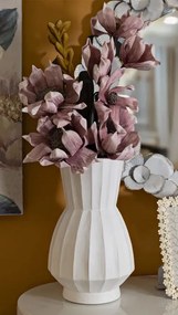 Váza Glint Pot 41 cm bílá