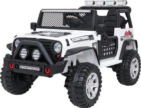 Elektrické autíčko Jeep BEAST 4x4 bílé