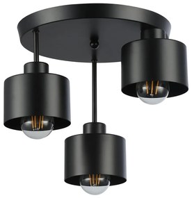 MAXLED Lustr na tyči 3xE27/35W/230V pr. 30 cm černá 5903271845101