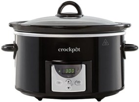 Crockpot pomalý hrnec s časovačem 3,5 l, černý