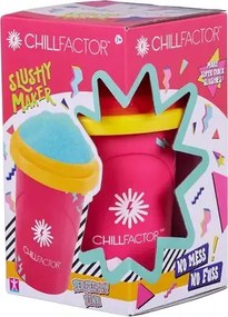 CHILLFACTOR Slushy Maker růžový / Výrobník ledové tříště / Bez elektři