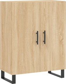 Skříň highboard dub sonoma 69,5 x 34 x 180 cm kompozitní dřevo 3189280