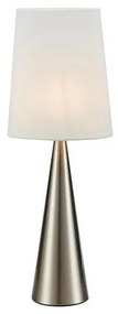 Markslöjd 108624 - Stolní lampa CONUS 1xE14/40W/230V bílá/matný chrom