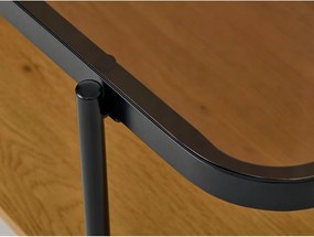 Konferenční stolek se skleněnou deskou v přírodní barvě 60x120 cm Hassel – Unique Furniture