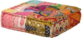2místný modulární pouf patchwork textil 244985