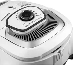 SENCOR SVC 5500WH bílá / Sáčkový vysavač / 700 W / 2L / 75 dB / 8m rád