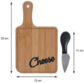 Deska na krájení Cheese + nůž
