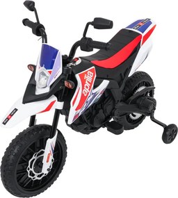 Elektrická motorka Aprilia RX bílá