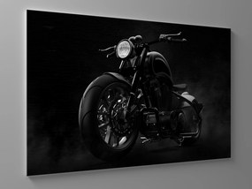 Liox Obraz černá motorka Rozměr: 60 x 40 cm