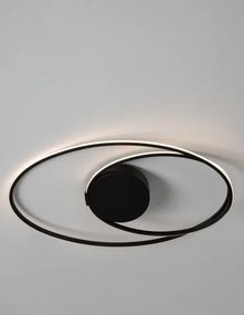 LED stropní svítidlo Viareggio 60 černé