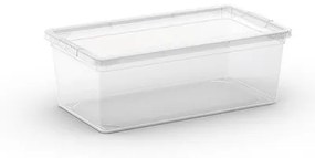 KIS Plastový úložný box C-Box Transparent XS 6 L