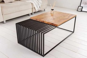 Designový konferenční stolek z masivu Skövde Sheesham 100cm