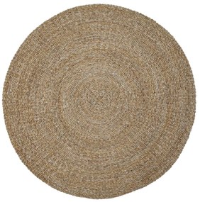 Kulatý koberec z mořské trávy 200cm