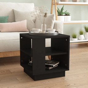 Konferenční stolek černý 40 x 40 x 43 cm kompozitní dřevo