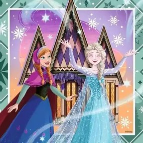 RAVENSBURGER Puzzle Disney: Ledové království / 3x49 dílků / od 5 let