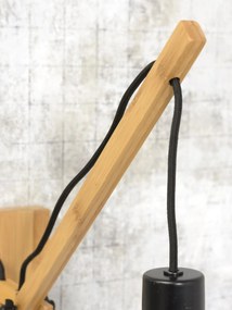 Nástěnná lampa andes bambus s přírodní, béžová MUZZA