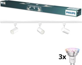 Philips-LED Stm. bodové svítidlo v l.sys. EASYLINK HUE 3xGU10/4,7W/230V 1m bílá