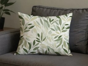 Polybavlněný povlak na polštář FLORIBIRD POLY 50x70 cm, zelený