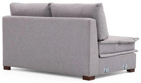 Designová rohová sedačka Wilano 350 cm světle šedá
