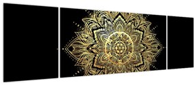 Obraz - Mandala bohatství (170x50 cm)