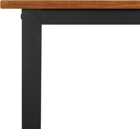Zahradní stůl s nohami ve tvaru U 160x80x75 cm masivní akácie 319512