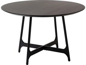 OnaDnes -20% ​​​​​Dan-Form Černý dřevěný jídelní stůl DAN-FORM Ooid 120 cm