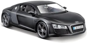Kovový model maisto audi r8, matně černá