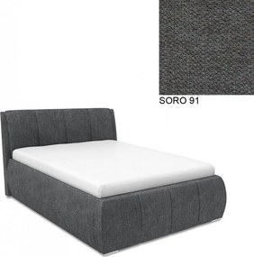 Dřevona - Elitte Čalouněná postel AVA EAMON UP 160x200, s úložným prostorem, SORO 91