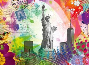 RAVENSBURGER Puzzle Pohlednice z New Yorku 500 dílků 49x36cm skládačka 2417379
