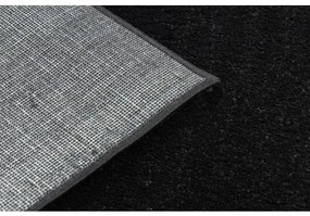 Dywany Luszczow Kusový koberec SOFTY, Jednobarevný, černý Rozměr koberce: 200 x 290 cm