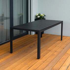 Vikio Zahradní jídelní stůl 190x90cm DT167-190 antracit
