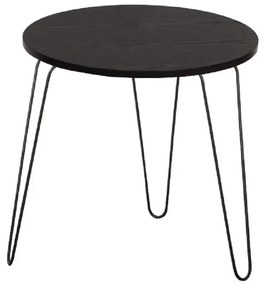 Příruční , konferenční stolek, černý dub / černá, Tempo Kondela RONIN