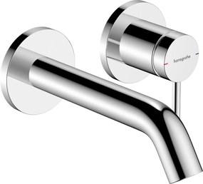 Hansgrohe Tecturis S, páková umyvadlová baterie EcoSmart+ pod omítku s výtokem 165 mm, chromová, HAN-73350000