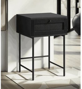 Designový odkládací stolek Lakshmana 45 cm černý