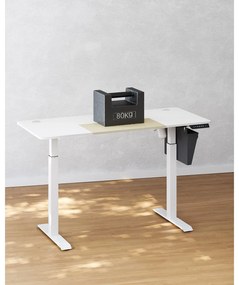 Psací stůl Vasagle Foral elektricky nastavitelný 140 cm bílý