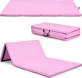Costway 240 x 120 x 5 cm skládací měkká podlahová rohož se suchým