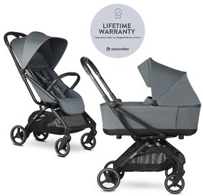 EASYWALKER Kočárek kombinovaný Rockey M Smooth Grey