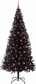 Vánoční stromeček Černá 210 cm PVC 3396487