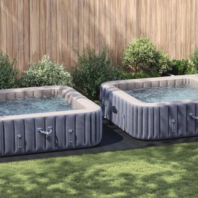 vidaXL Podložka pod bazén 640 x 321 x 0,1 cm Obdélníkový Černá [42009125] Barva: Černá