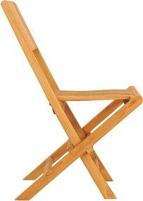 Skládací židle 4 ks 47x62x90 cm Masivní teak 3155064