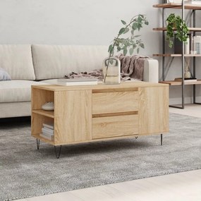 vidaXL Konferenční stolek 102x44,5x50 cm kompozitní dřevo [830999] Barva: Betonová šedá