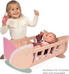 DeCuevas 55174 Dřevěná kolébka pro panenky Tulipe 2025