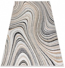 Kusový koberec Vrstevnice béžový 120x170cm