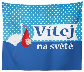 Sablio Deka Vítej na světě: 150x120 cm