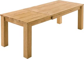 Massivo.cz Rozkládací jídelní stůl Bold 160, dub, masiv (160x90 cm)