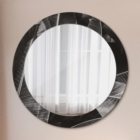 Kulaté dekorativní zrcadlo Tropické palmy fi 70 cm